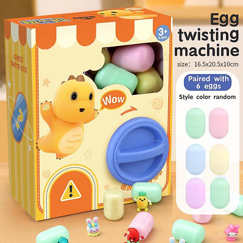 Children's Egg Catcher Child Fun Egg Twisting Machine Toys Cartoon ...