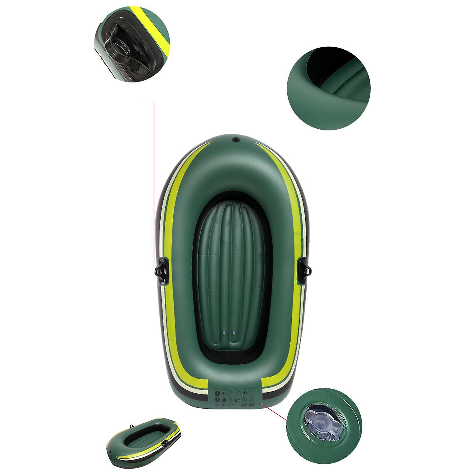 Inflatable Dinghy Boat Boat Floats Inflatable Kayak for Lakes Travel ...