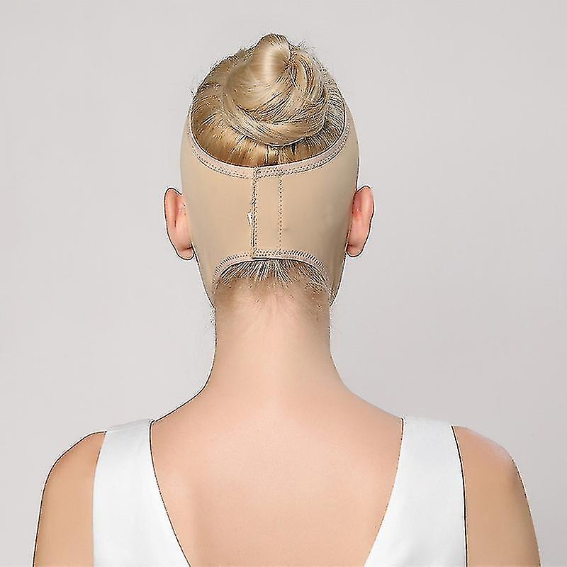 Post Surgical Chin Strap Bandage For Women - Neck And Chin Compression ...