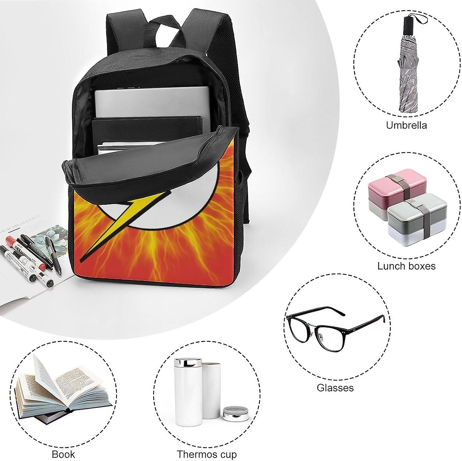 Dciustfhe The Flash Children's School Bag for Boys,Girls,Teenagers DC ...