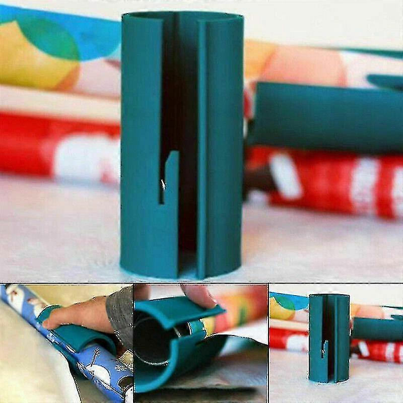 Little Elf Cutting Sliding Wrapping Paper Gift Roll Cutter Made Easy ...