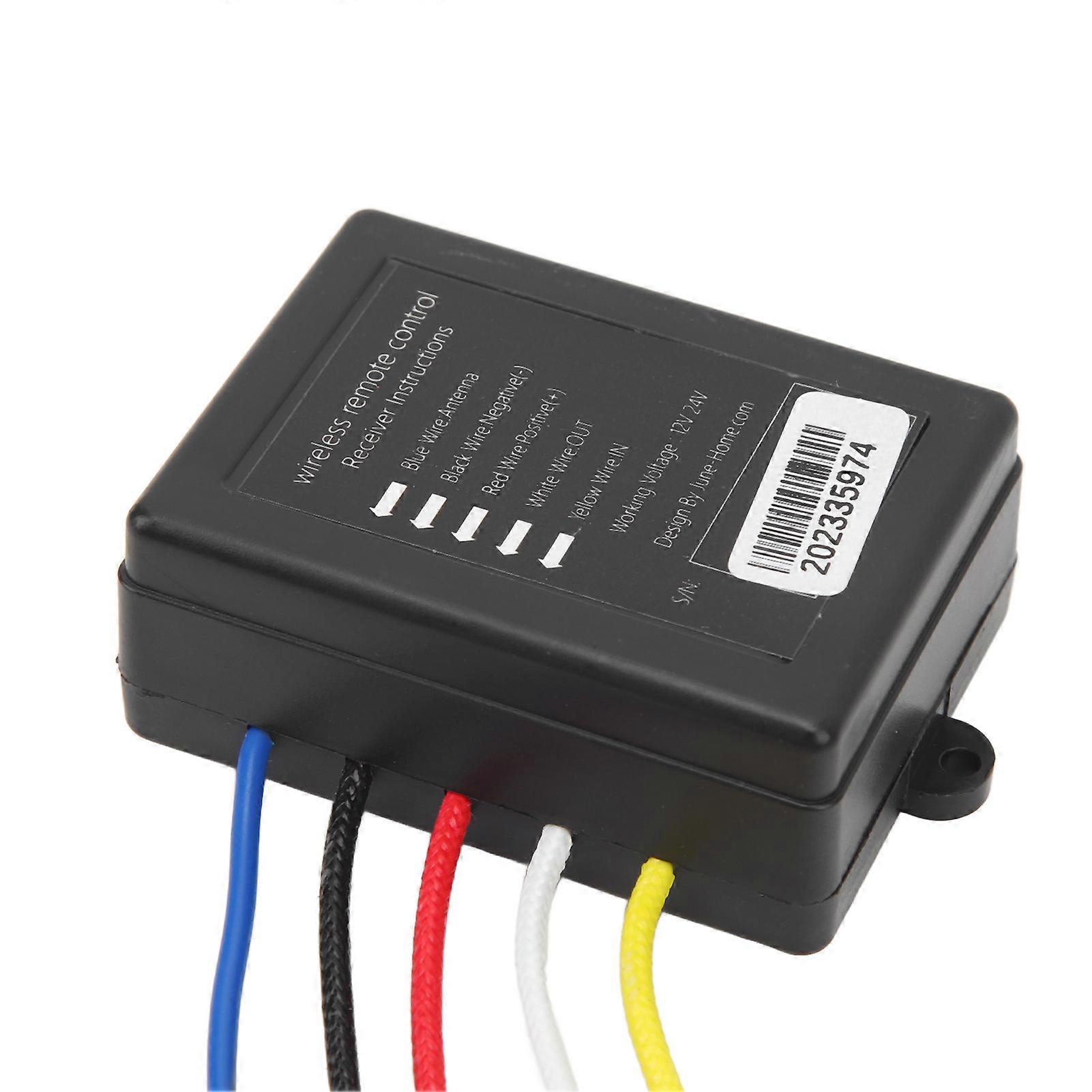 Wireless Winch Remote Control Kit 12V 24V Fast Response 50 Feet ...