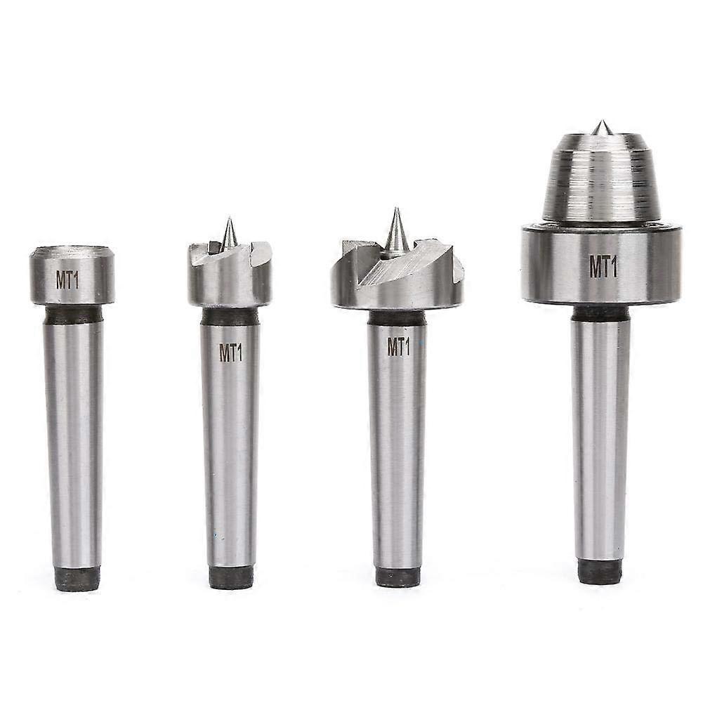 Stål træ drejebænk Live Center & Drive Spur Cup Arbor Set 4Pcs Tour ...