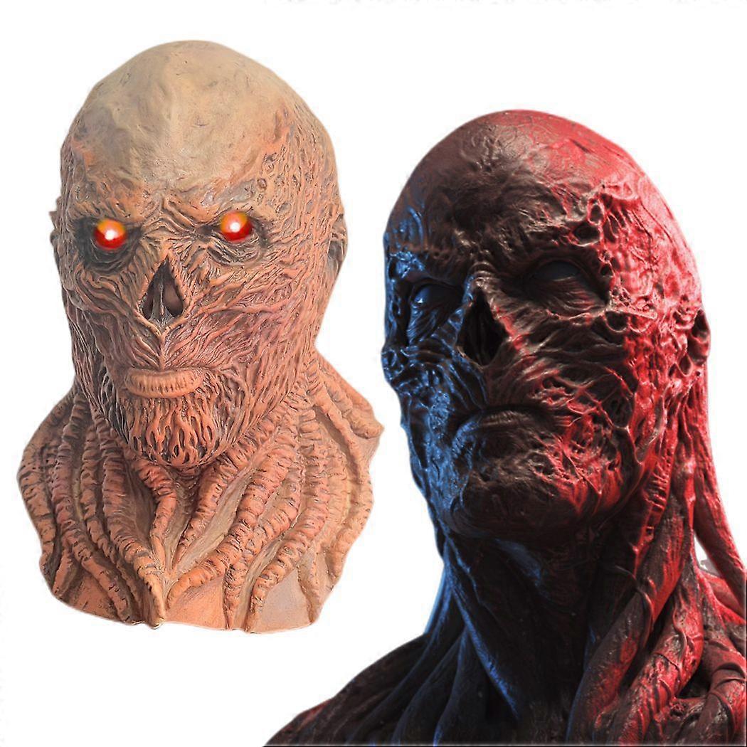 Halloween 3D Horror Reality Full Head Mask Long Short Horror Mask ...