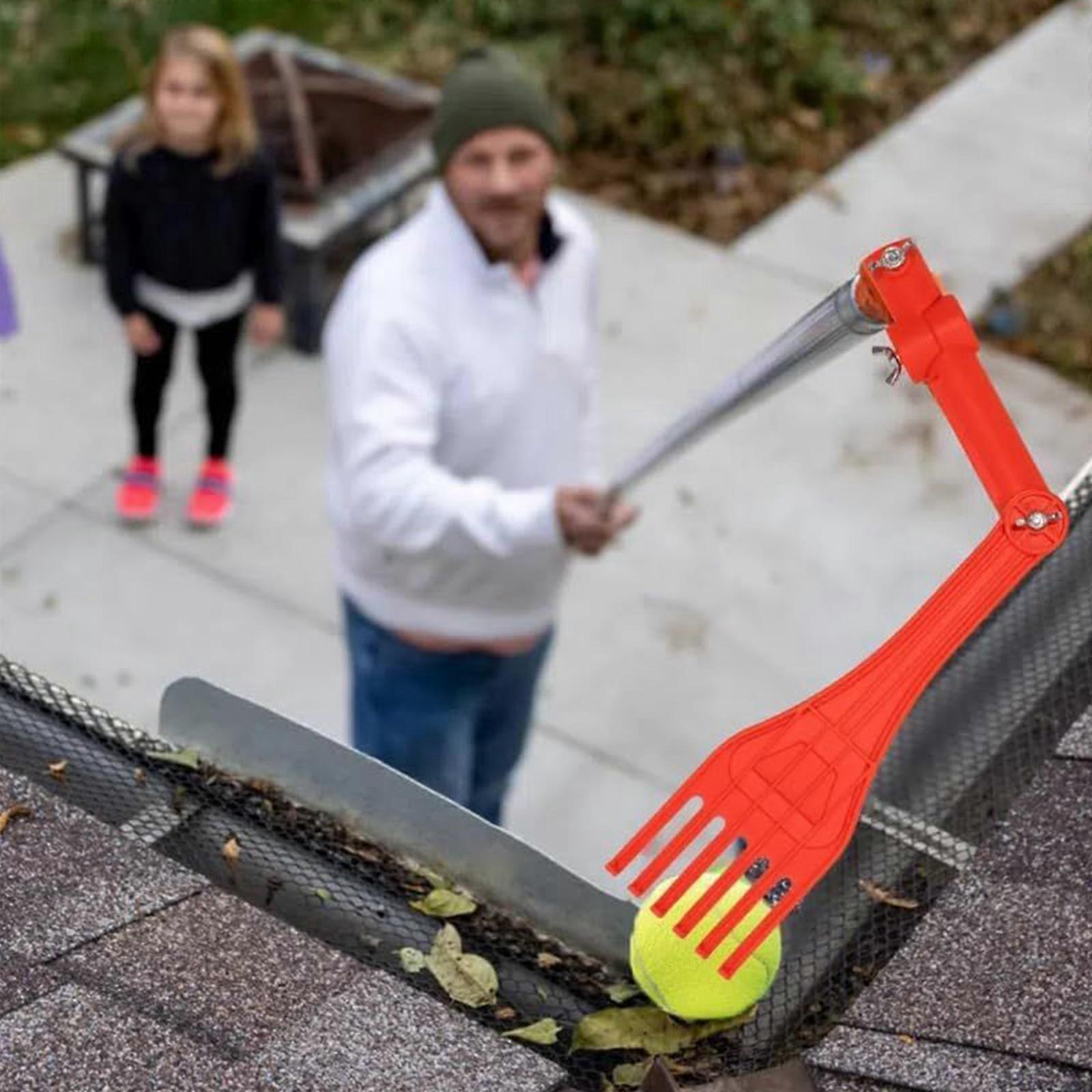 HOT Mini Rake Roof Leaf Helper Gardening Tool Garden Leaf Remover for ...