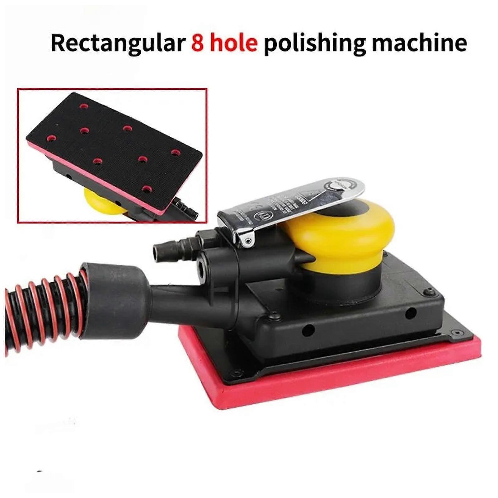 Pneumatic Orbital Rectangular Air Sander Pad Grinder Polisher Sanding ...