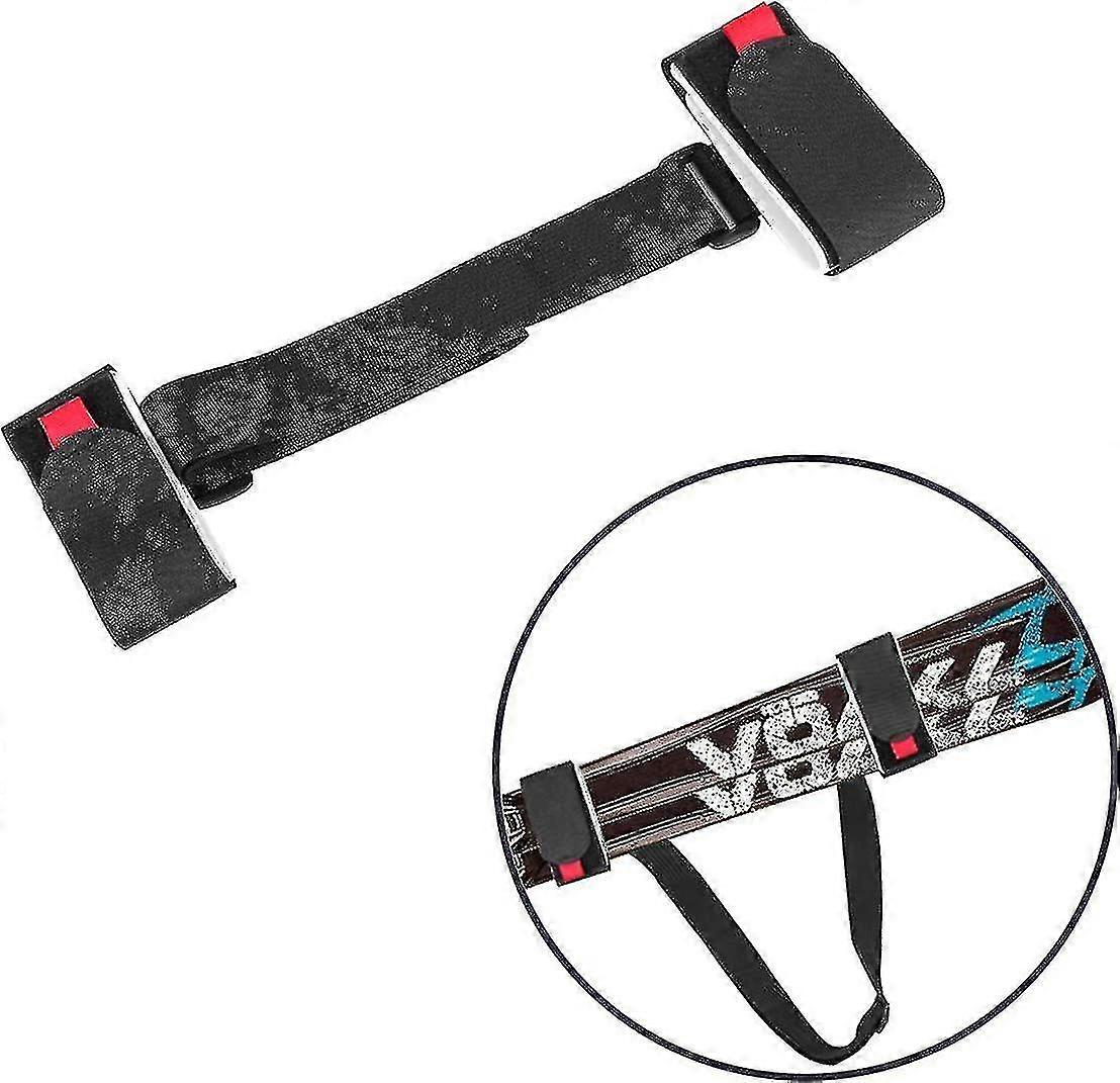4 Pack Adjustable Ski And Pole Carrier Strap, Shoulder Ski Carrier ...