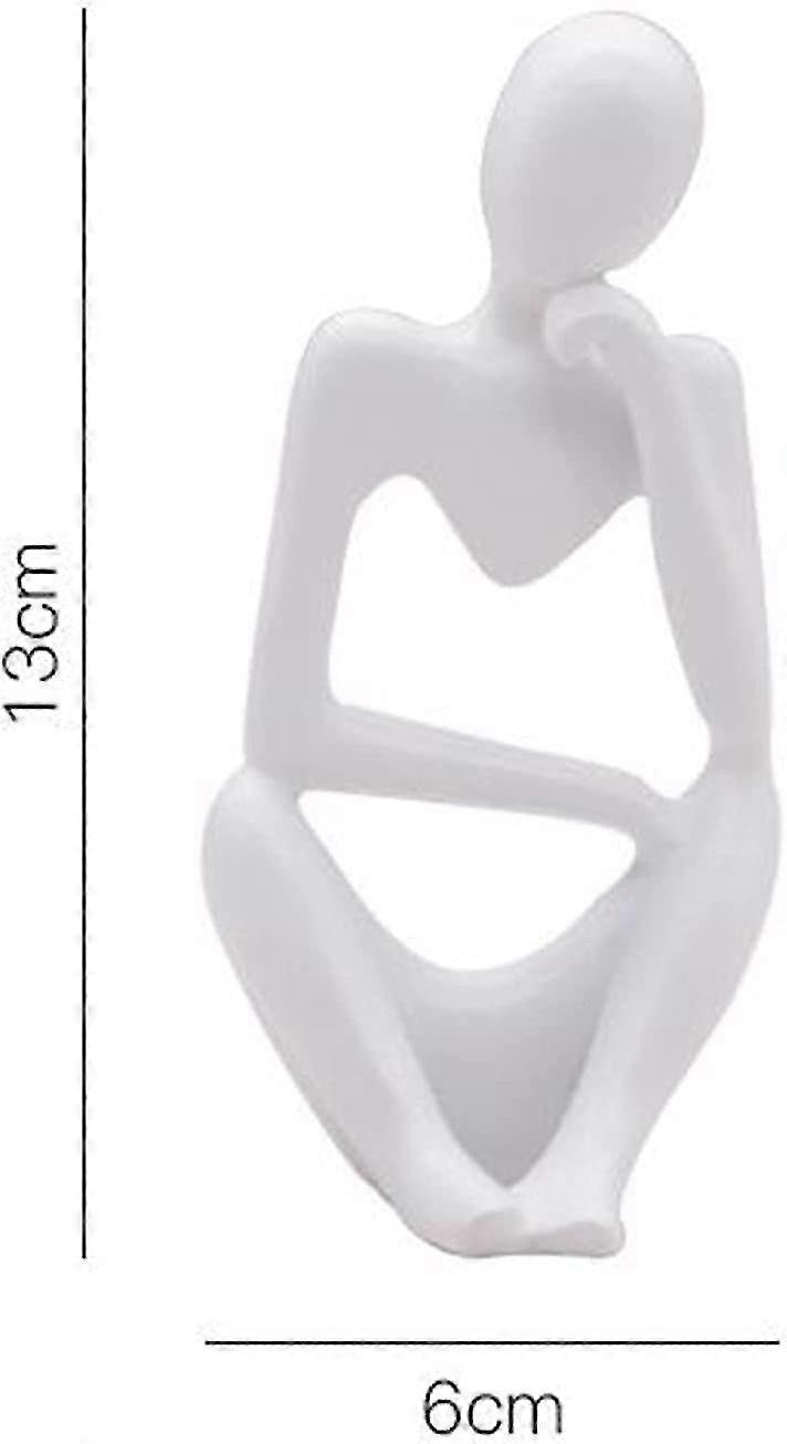 The Thinker Statue,resin Thinker Abstract Sculpture Statue Modern ...