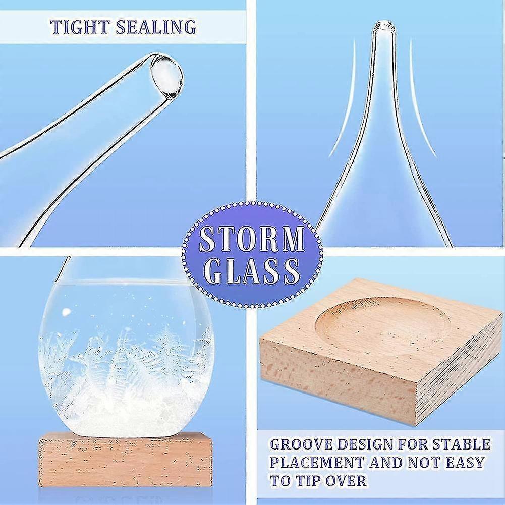 Storm Glass Weather Station,drop-shaped Weather Predictor Weather ...