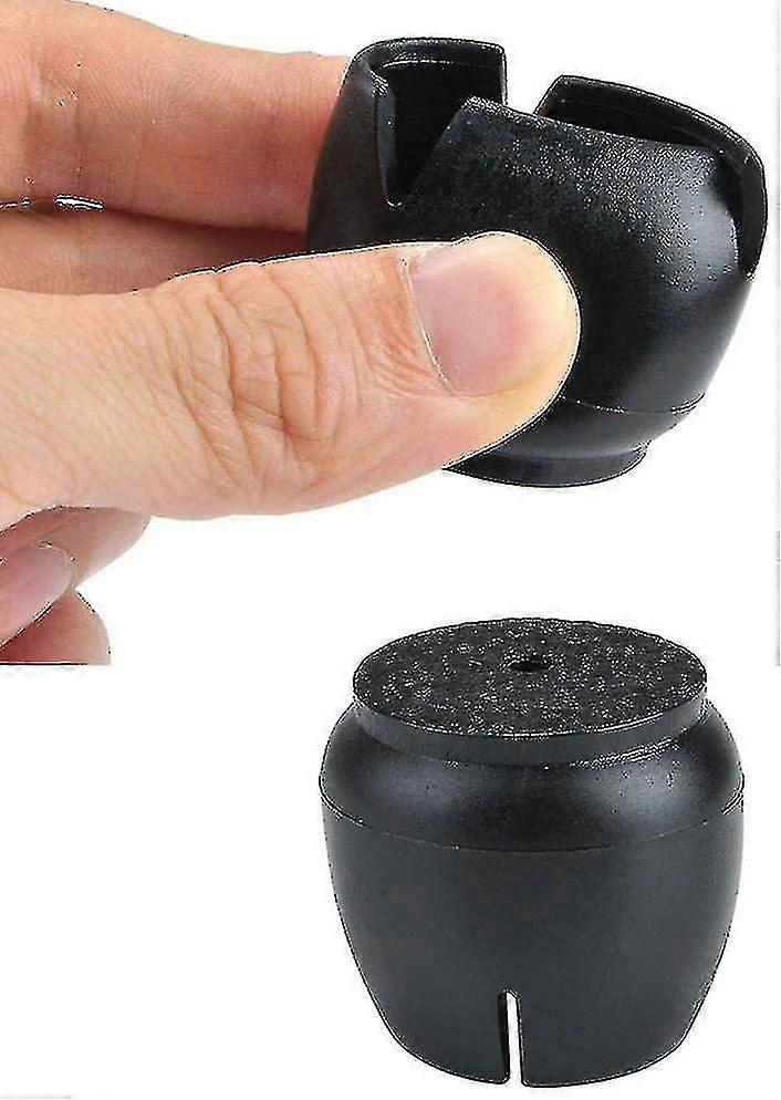 Rubber Chair Caps Feet Pads Black Chair Caps Chair Leg Protectors Chair ...