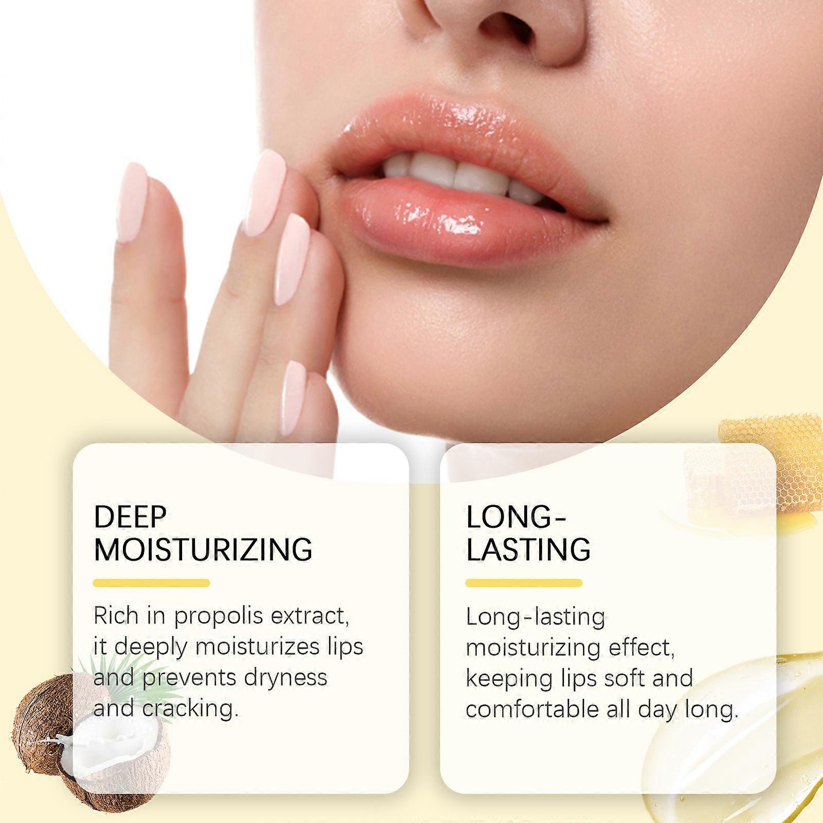 Propolis Lip Balm, Honey Bee Lip Butter, Propolis Lip Cerin, Hydrating ...