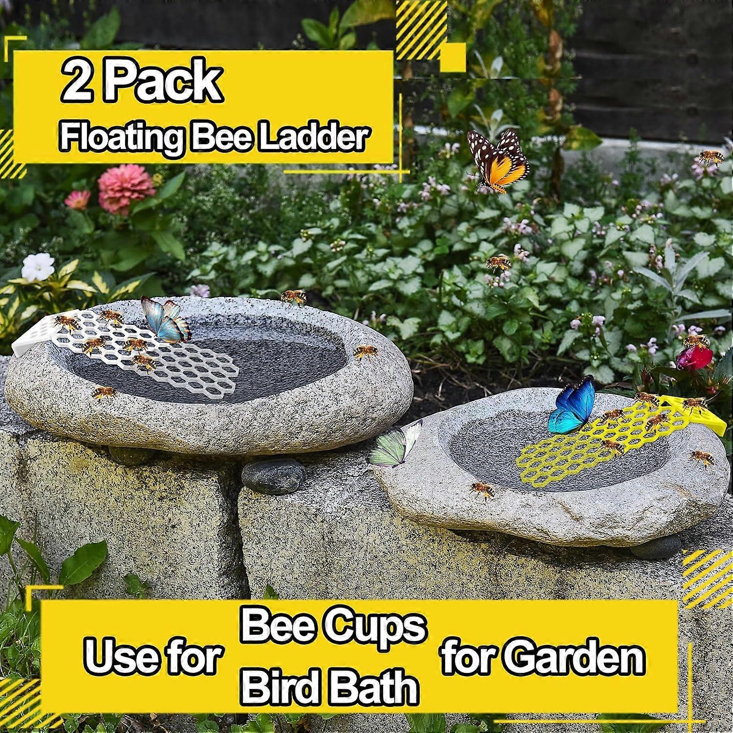 Floating Bee Ladder Use for Bee Cups for Garden and Bird Baths ...