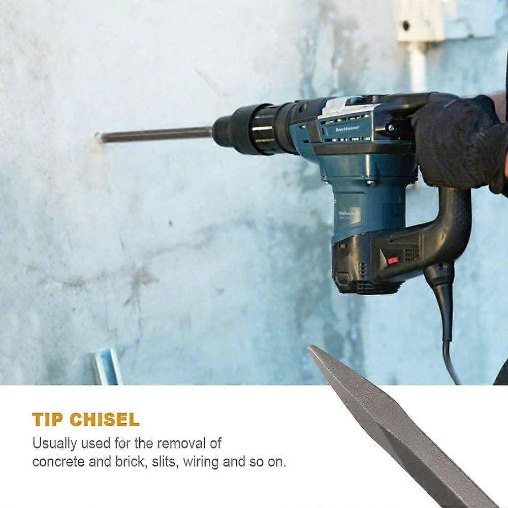 SDS Plus Chisels, Set 3 (Wide Chisel, Flat Chisel, Pointed Chisel) for ...