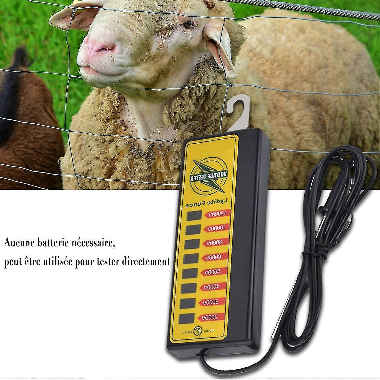 Voltage Tester,fence Tester,12kv Electric Fence Fault Detector,farm ...