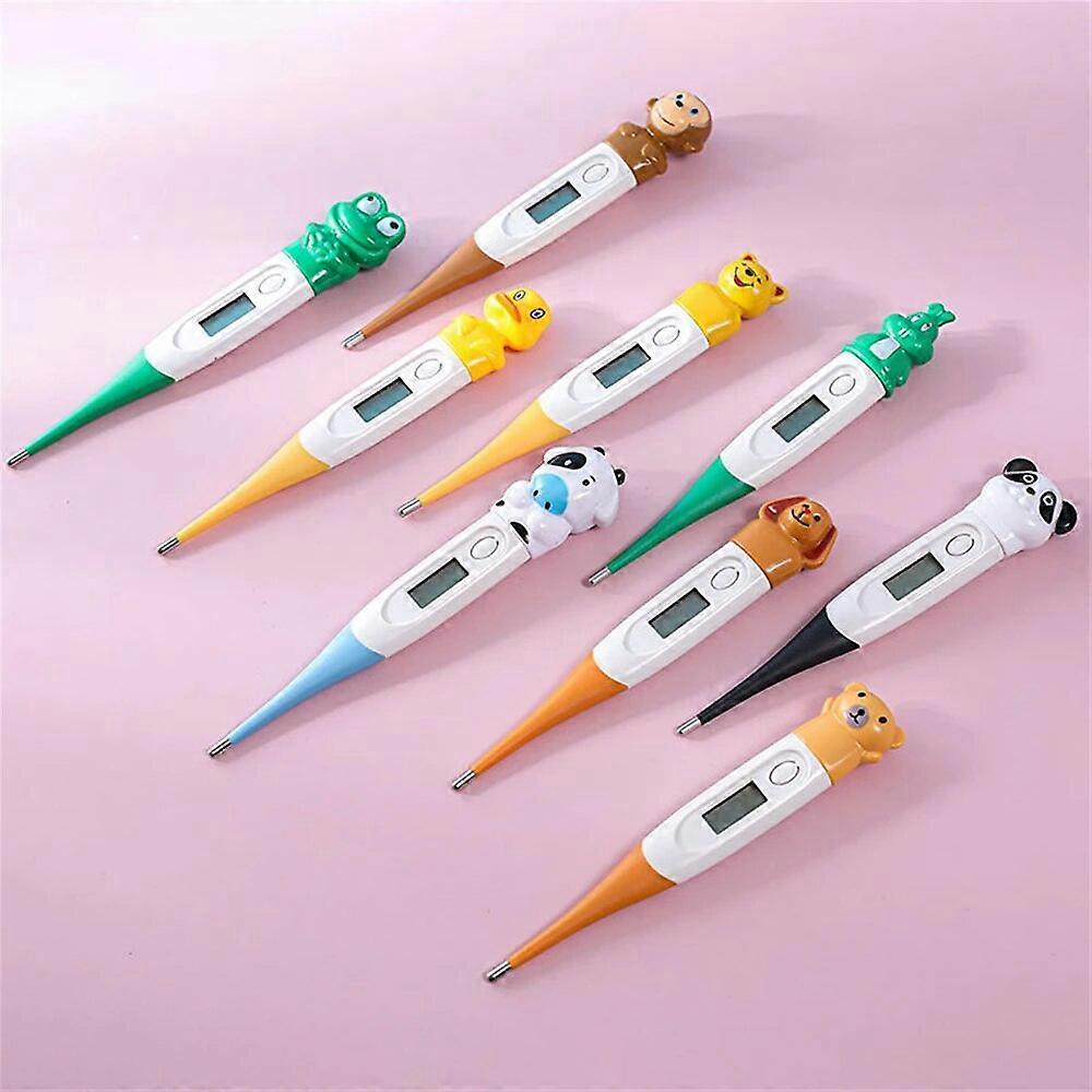 Childrens Armpit Thermometer Convenient Storage Soft Head Sick Fever ...