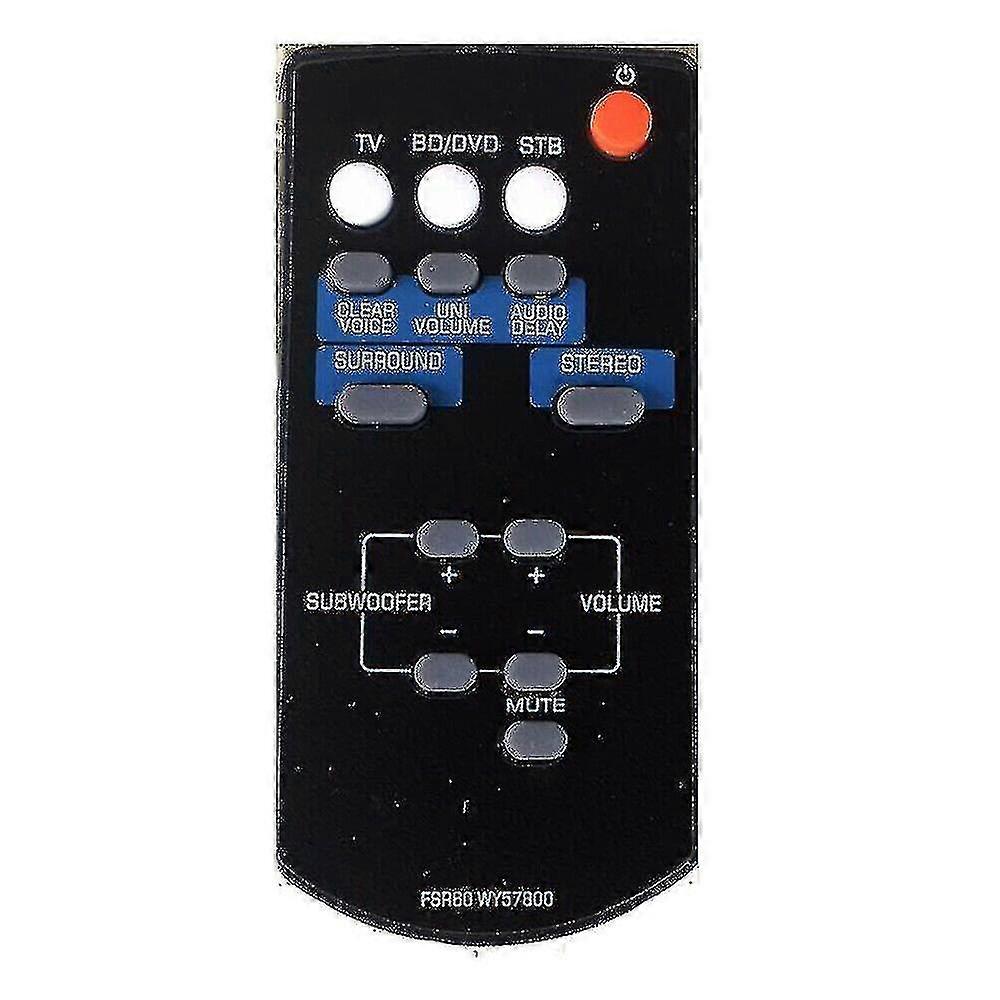 Fsr60 Wy57800 For Yamaha Sound Bar Remote Control Wy57800 Yas101 ...