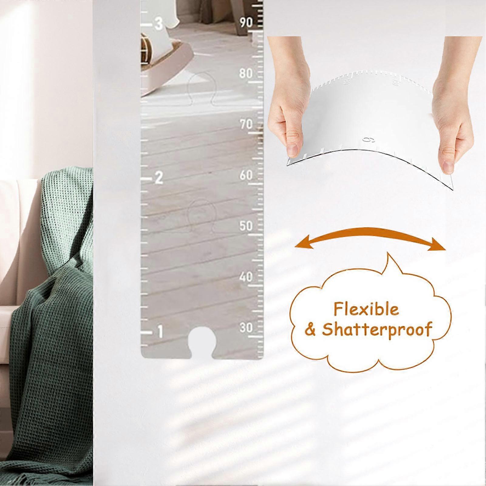 Growth Chart Mirror, Growth Chart Mirror for Wall, Mirror Growth Chart ...