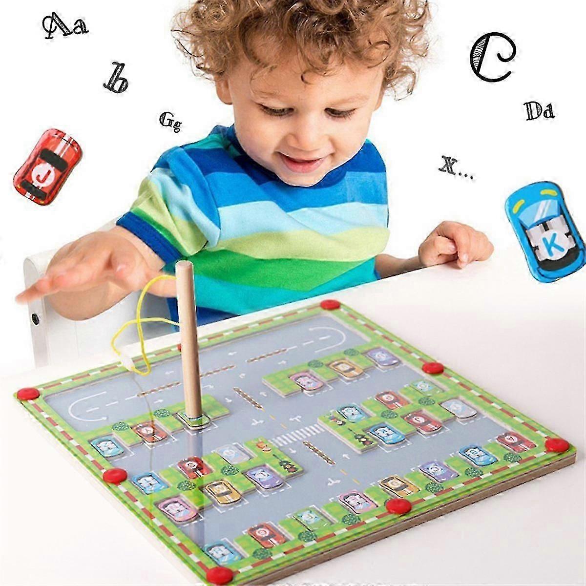 Magnetic Puzzles Magnetic Alphabet Maze Letter Puzzle Fine Motor Skills ...