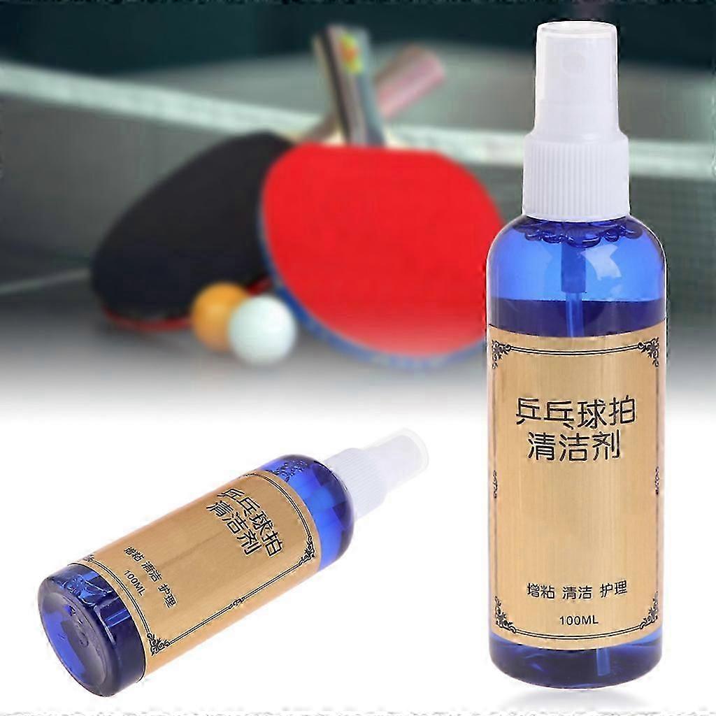 100ml Cleaning Agent Cleaner For Table Tennis Pingpong Rubber Racket ...
