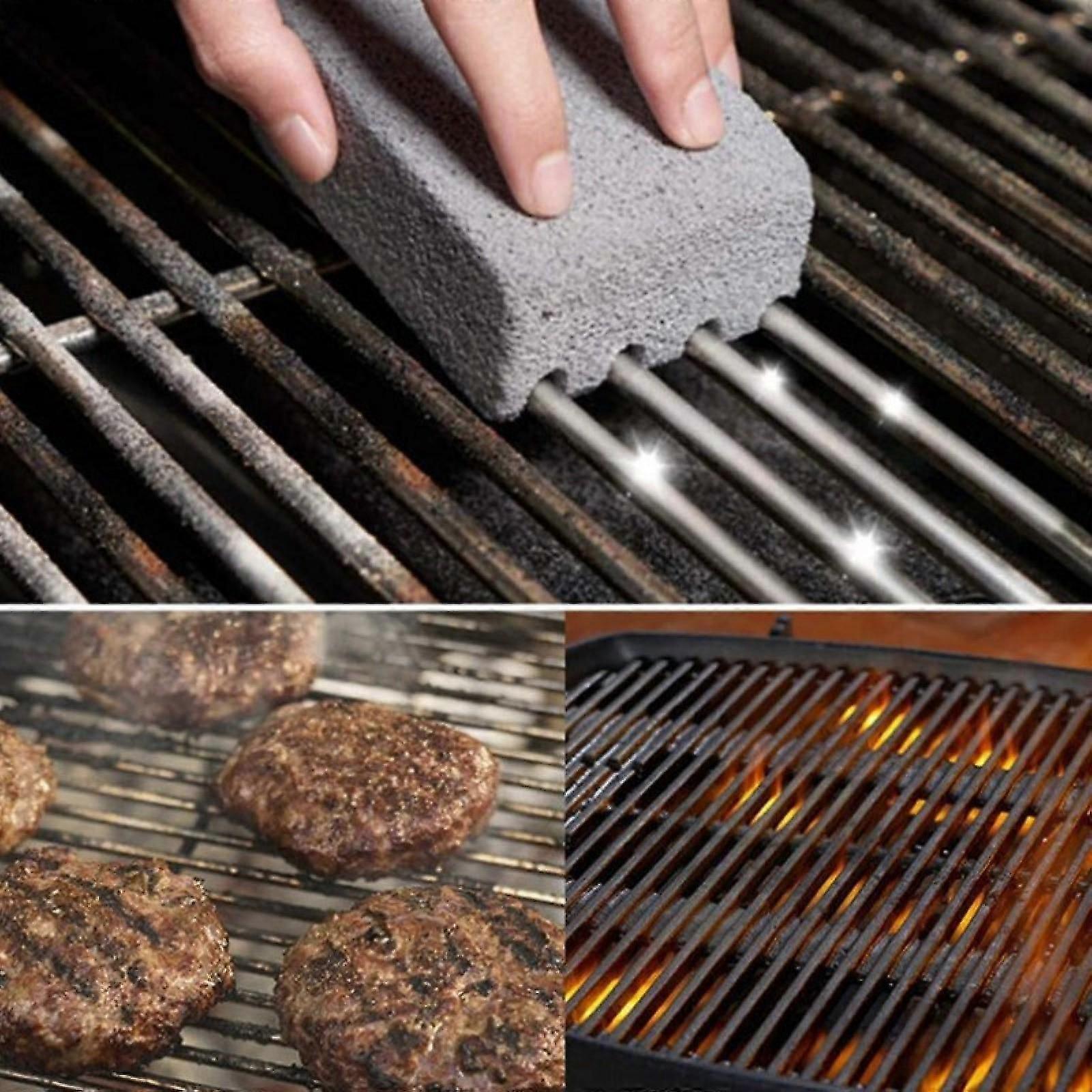 Barbecue Grill Scrubbing Stone, BBQ Grill Brick Cleaner, Griddle Stone ...