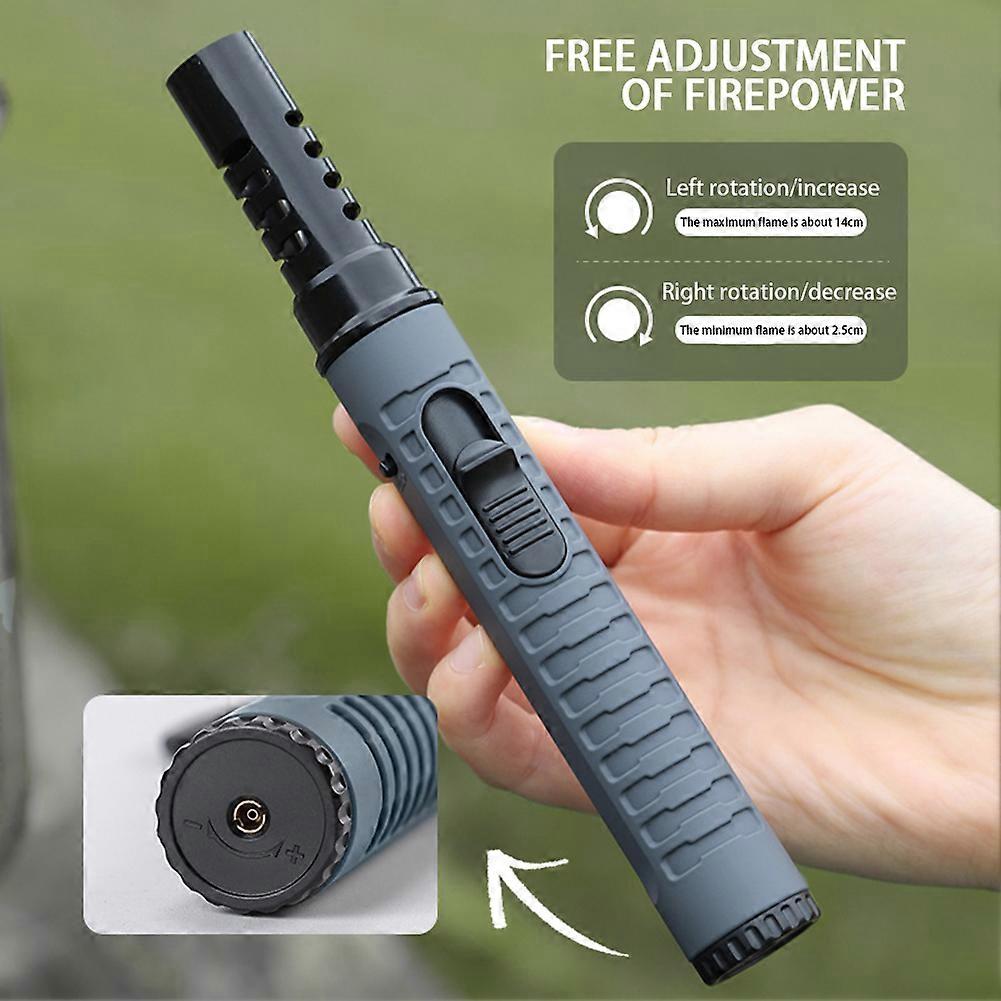 Portable Flamethrower Torch Lighter Windproof Refillable Adjustable ...