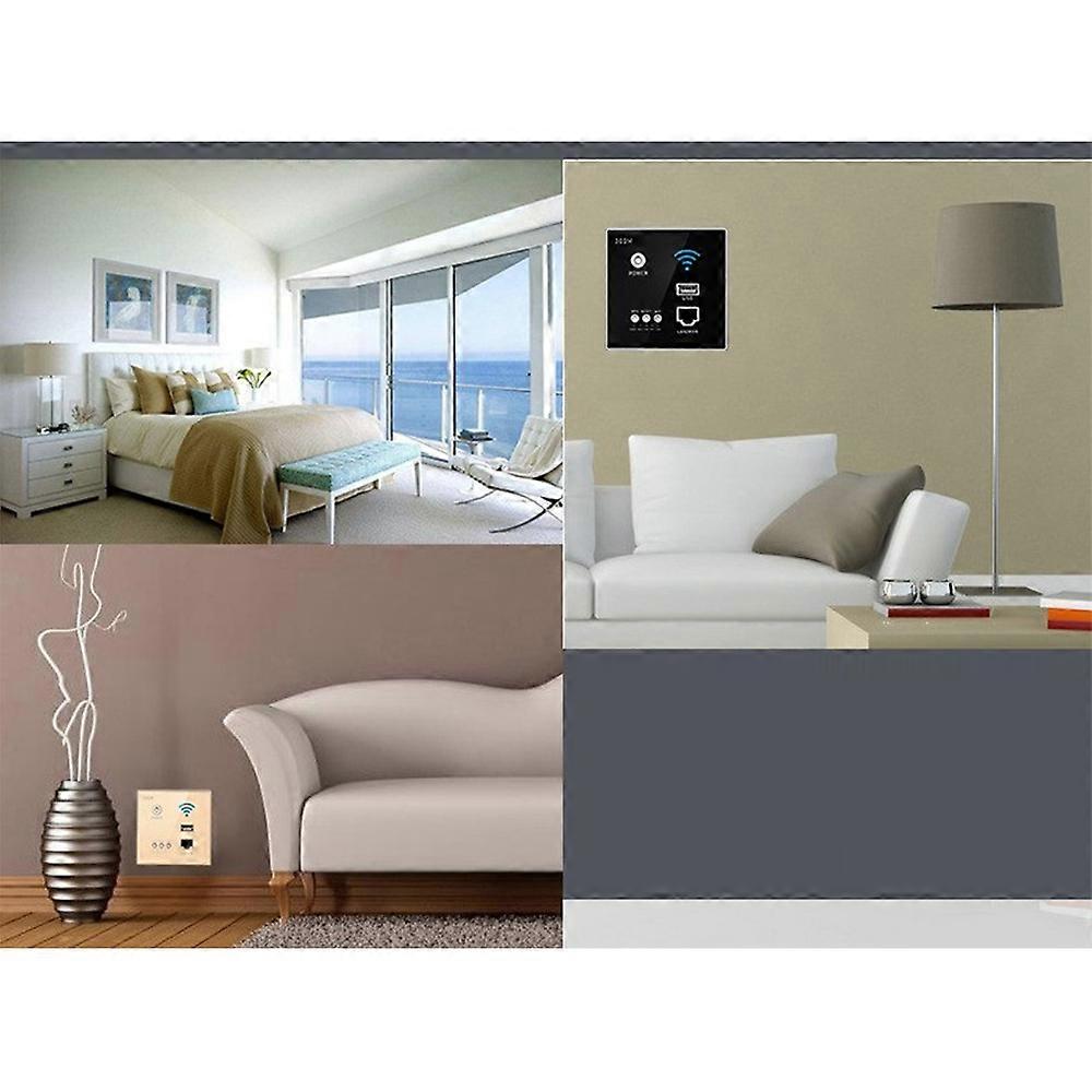 Wireless WiFi Socket Rj45, AP Relay Smart USB Socket, Grey | Fruugo UK