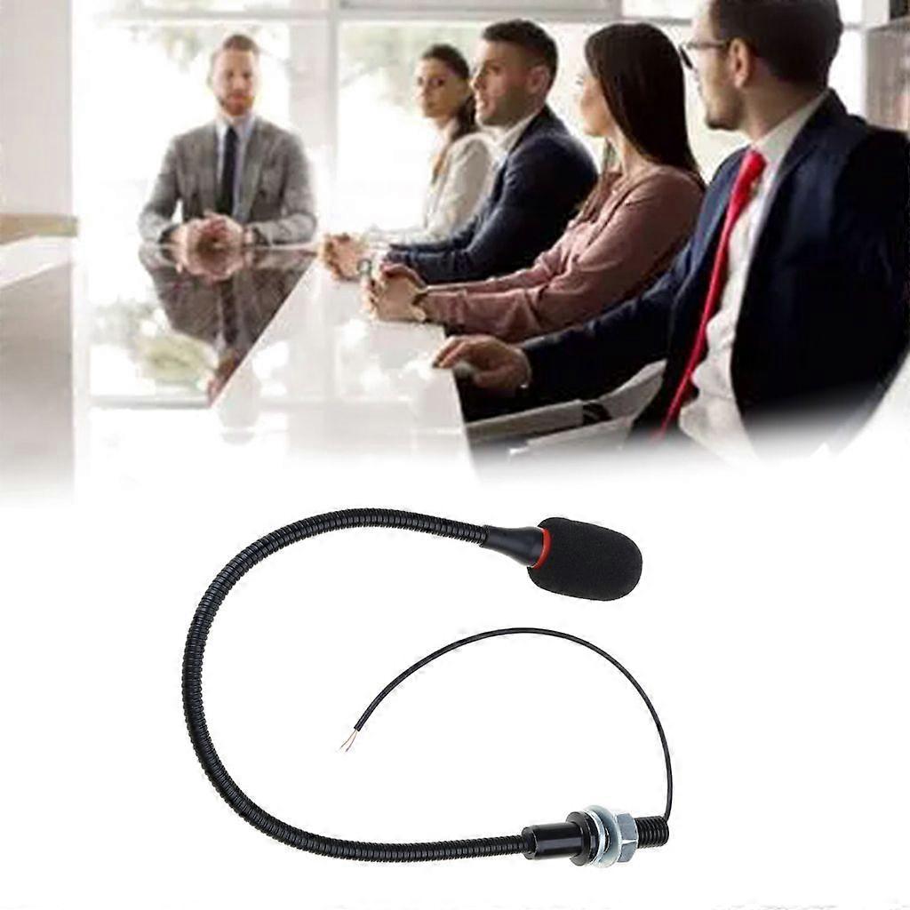 Gooseneck Conference Microphone Broadcast Online Course Capacitor ...