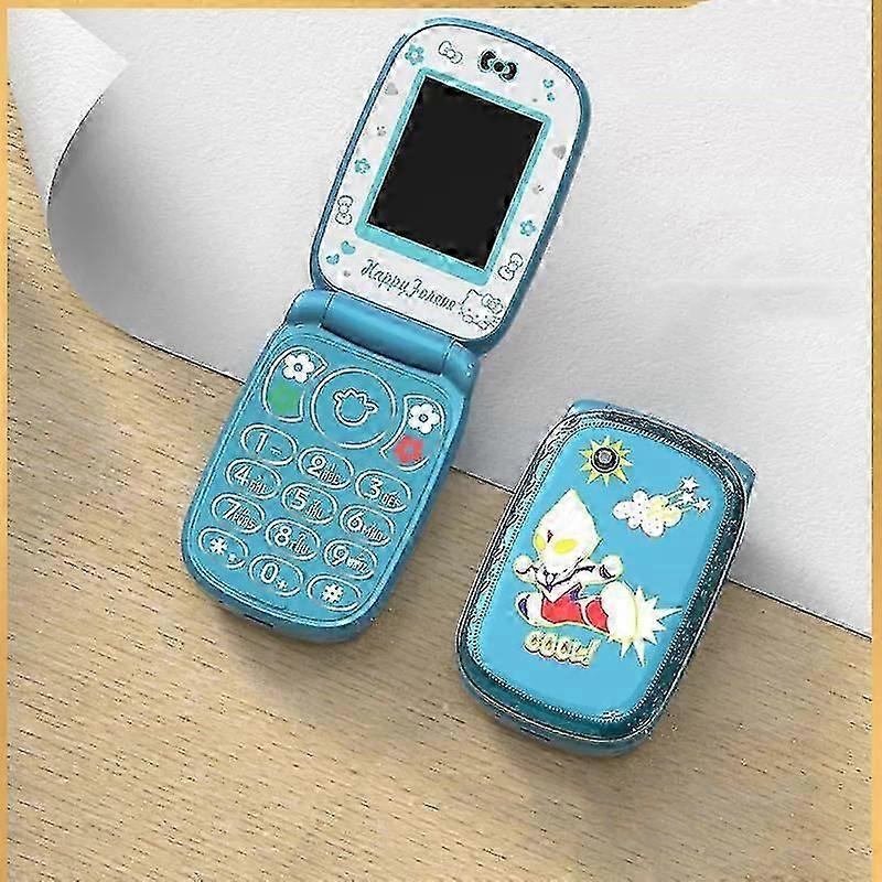 Mini Girl Cartoon Flip Mobile Phone 1.8quot; Dual Sim Card Music Lamp ...