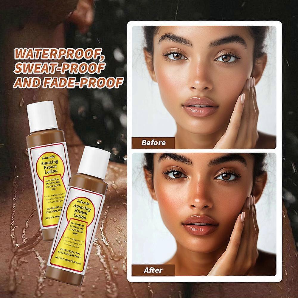 2pcs Amazing Maui Babe After Browning Lotion Fast Dark Tan 100ml ...
