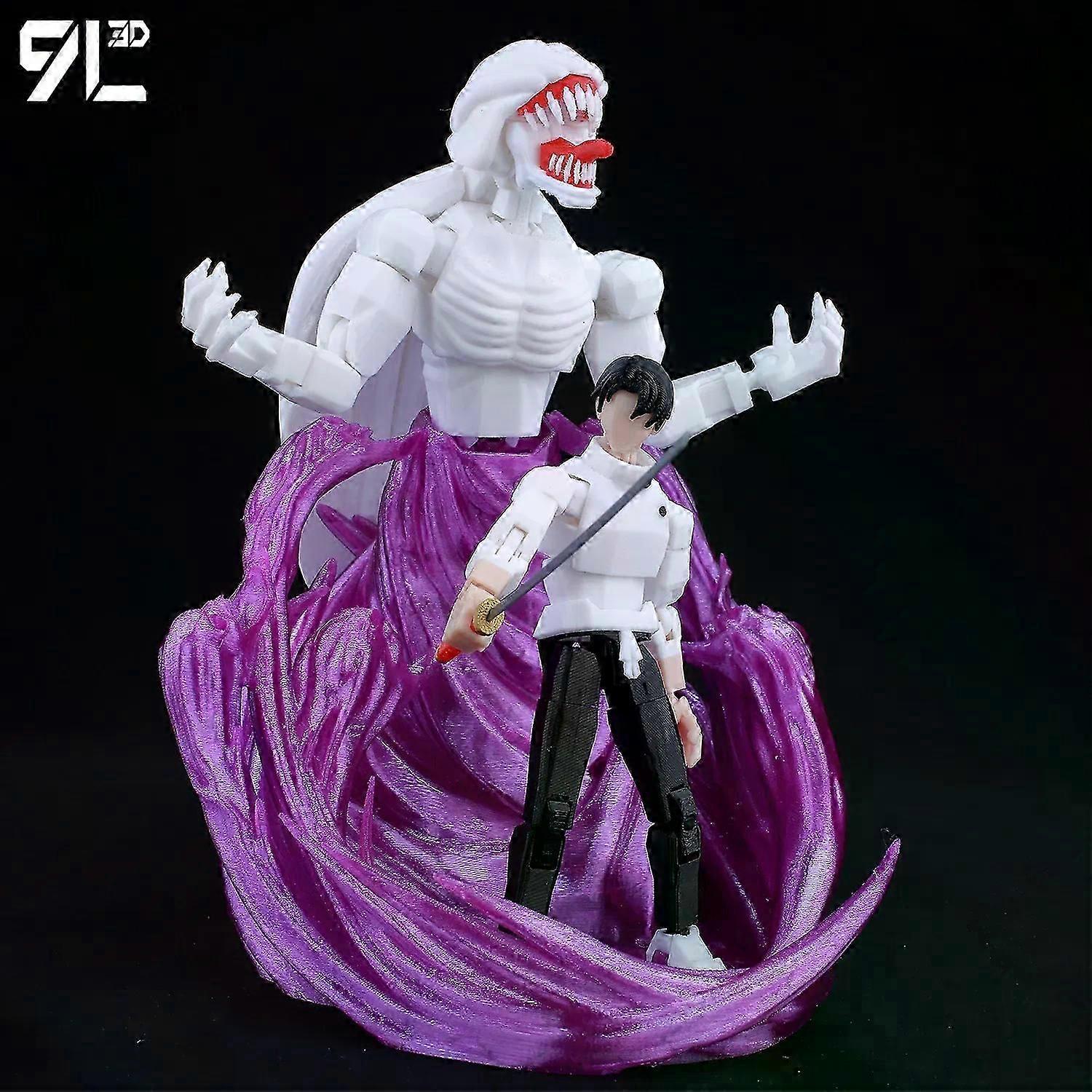 9l3d Printed Anime Jujutsu Yuta Satoru Gojo Lucky Dummy 13 Movable ...