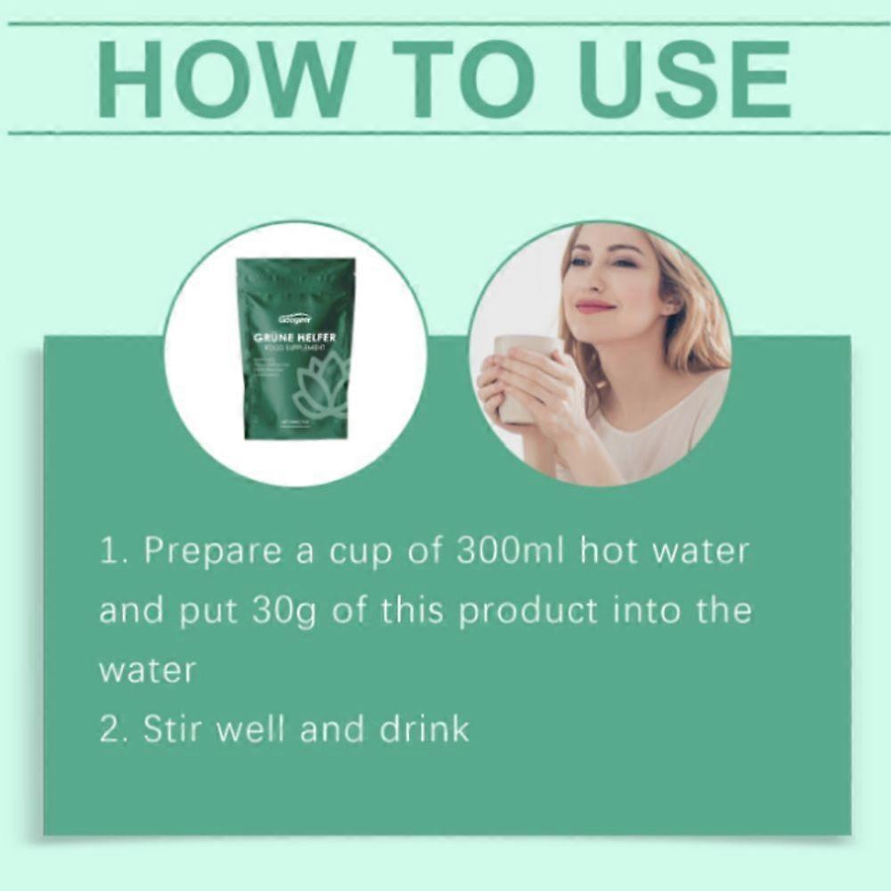 Googeer Digestive Shake Tea Power - Promotes Intestinal Health And ...