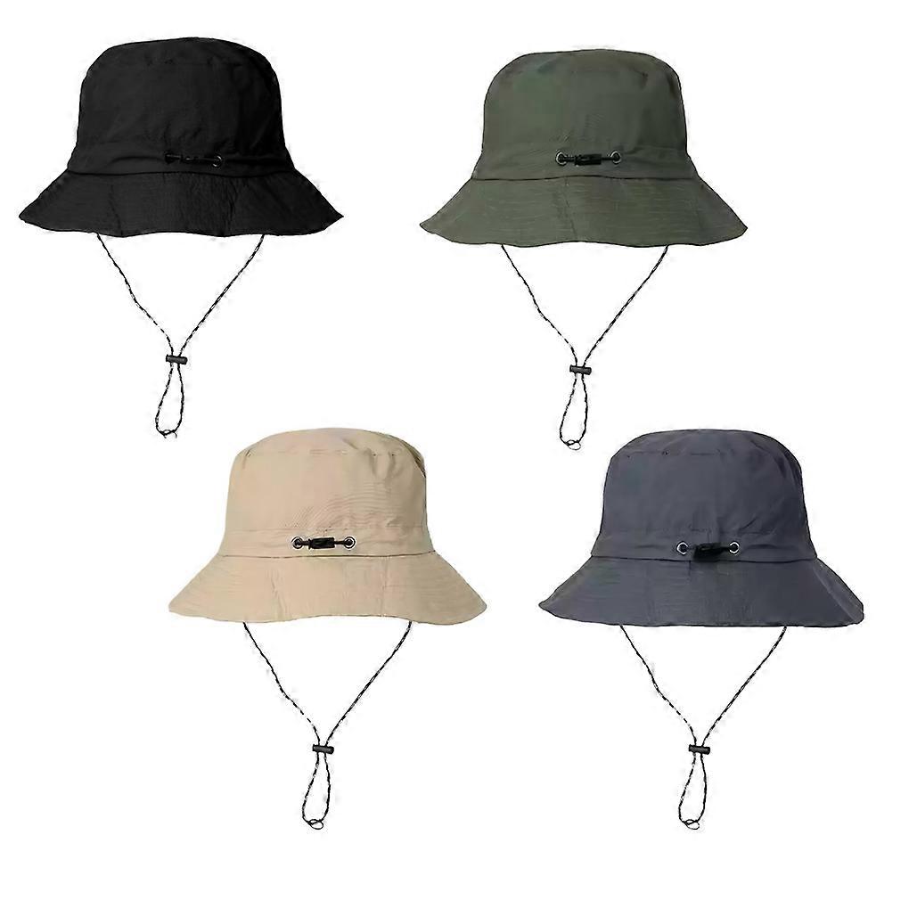 Bucket Hats With Strings Summer Hat Is Fishermen Approved For Bucket ...