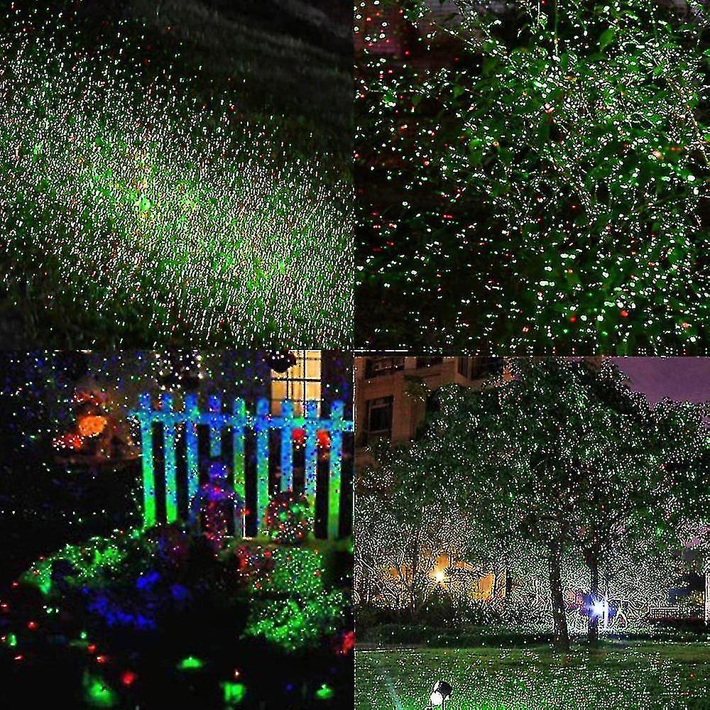 Solar Laser Projector Christmas Landscape Garden Lawn Light Projector ...
