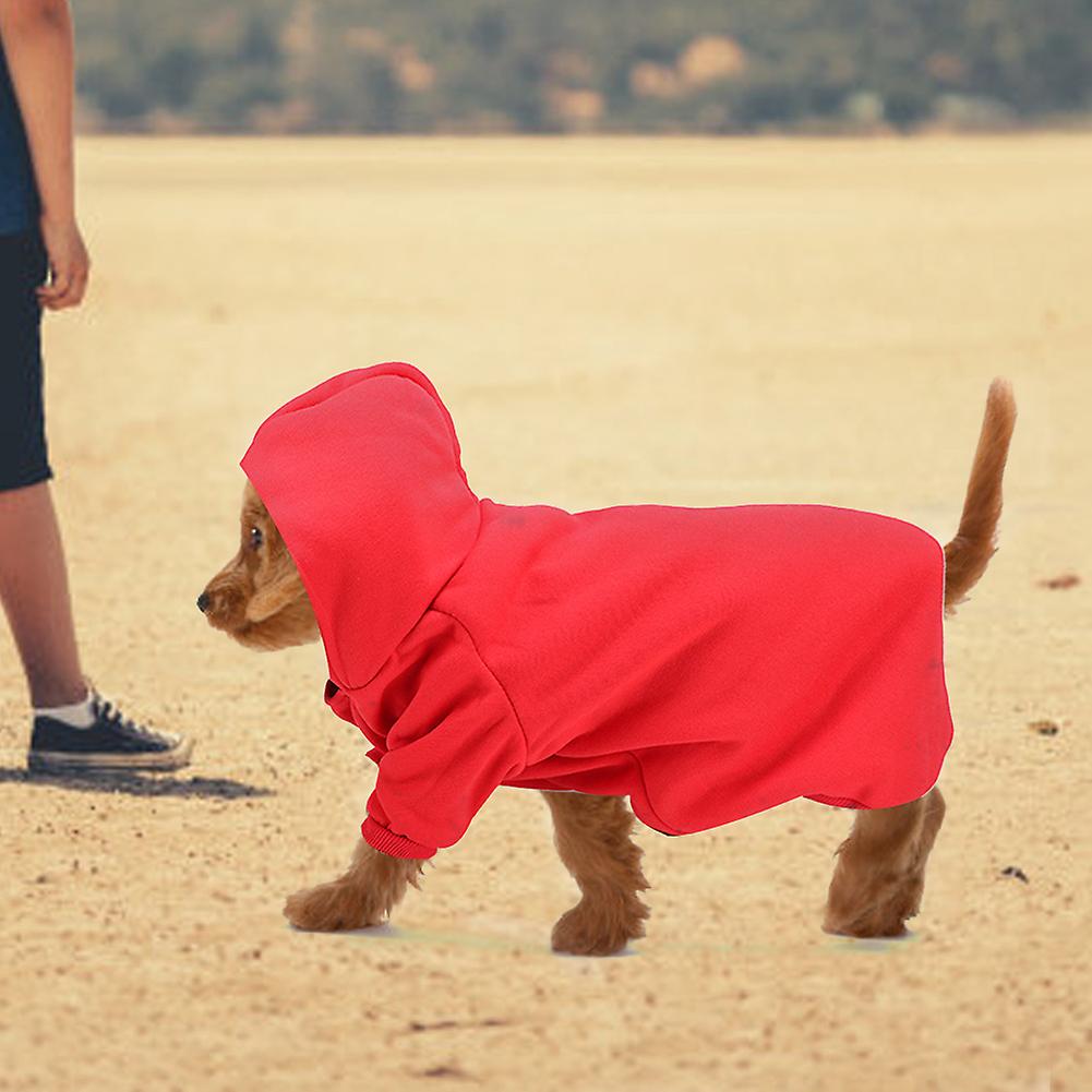 Cute Polyester Pet Winter Warm Hoodie Sweatshirt Clothes Coat for Dogs ...