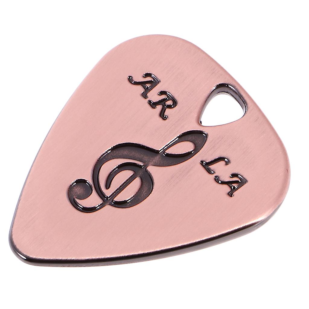 Metal Guitar Pick Plectrum For Bass Acoustic Electric Guitar Part Red ...