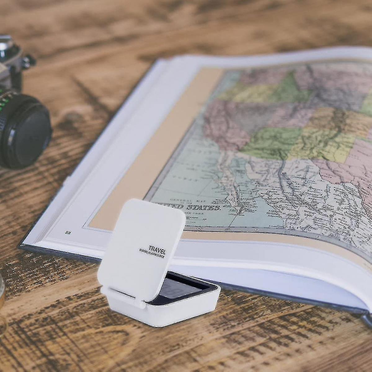 Small Digital Travel Alarm Clocks, Operated Mini Travel Clock With ...