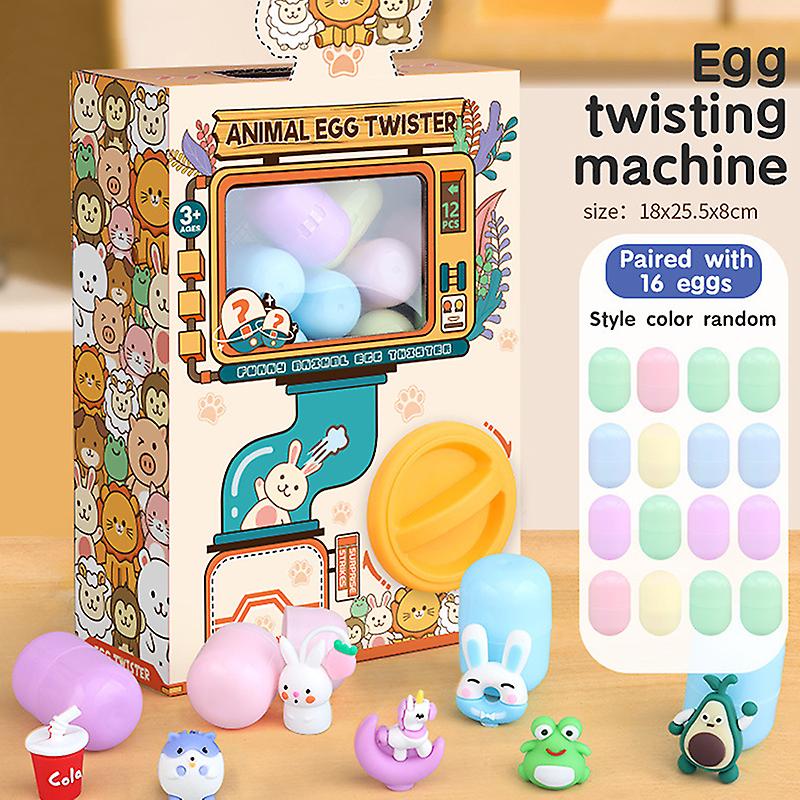 Children's Egg Catcher Child Fun Egg Twisting Machine Toys Cartoon ...
