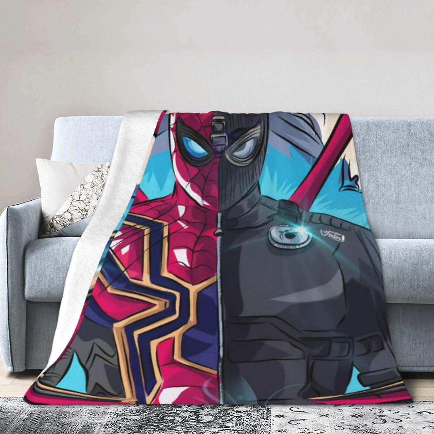 spindel tecknad man kasta filt tecknad barns tupplur filt hem ...