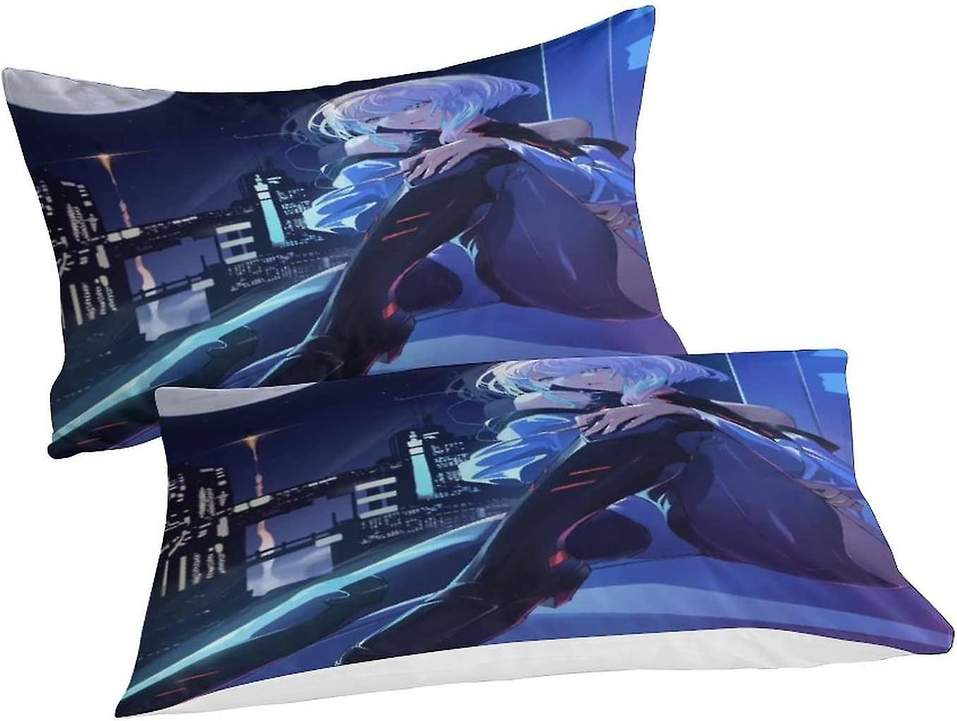 Cyberpunk Edgerunners Duvet Cover Set Luxe 3D Printed Bedding David And ...
