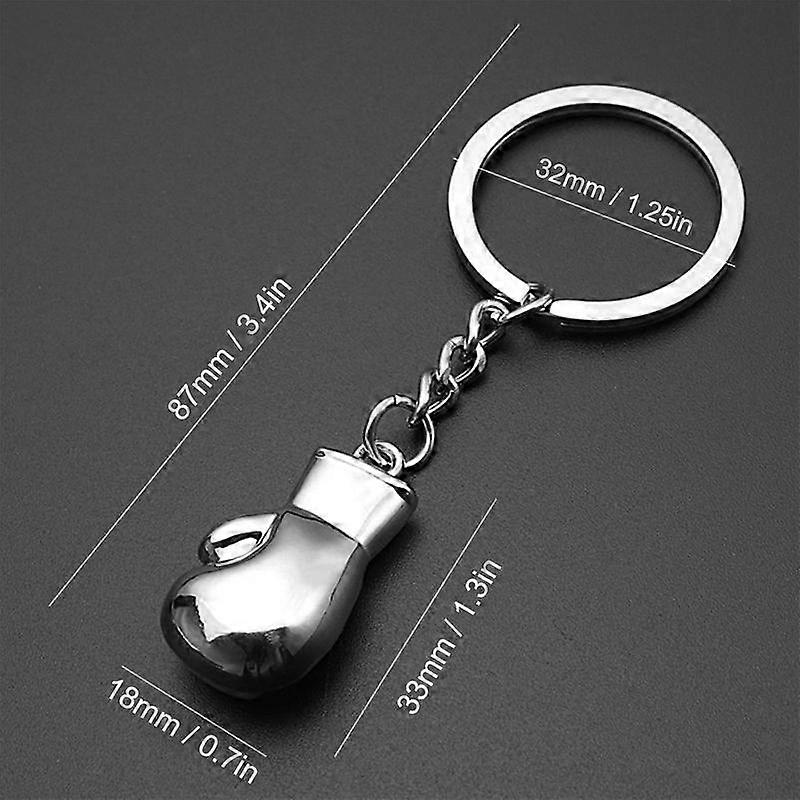 Boxing Gloves Key Rings Boxing Keychain Metal Boxing Gloves Sport Key ...