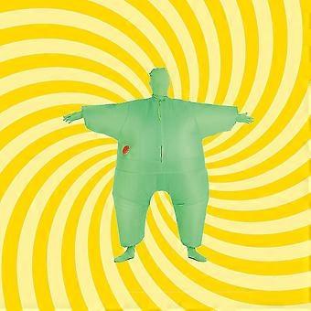 Green Adult Funny Adult Size Inflatable Full Body Costume Suit Air Fan ...