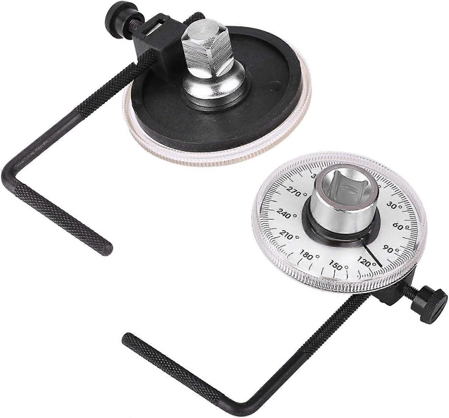 Torsion Angle Gauge, Angular Torque 360Adjustable 1/2" Torque Gauge ...