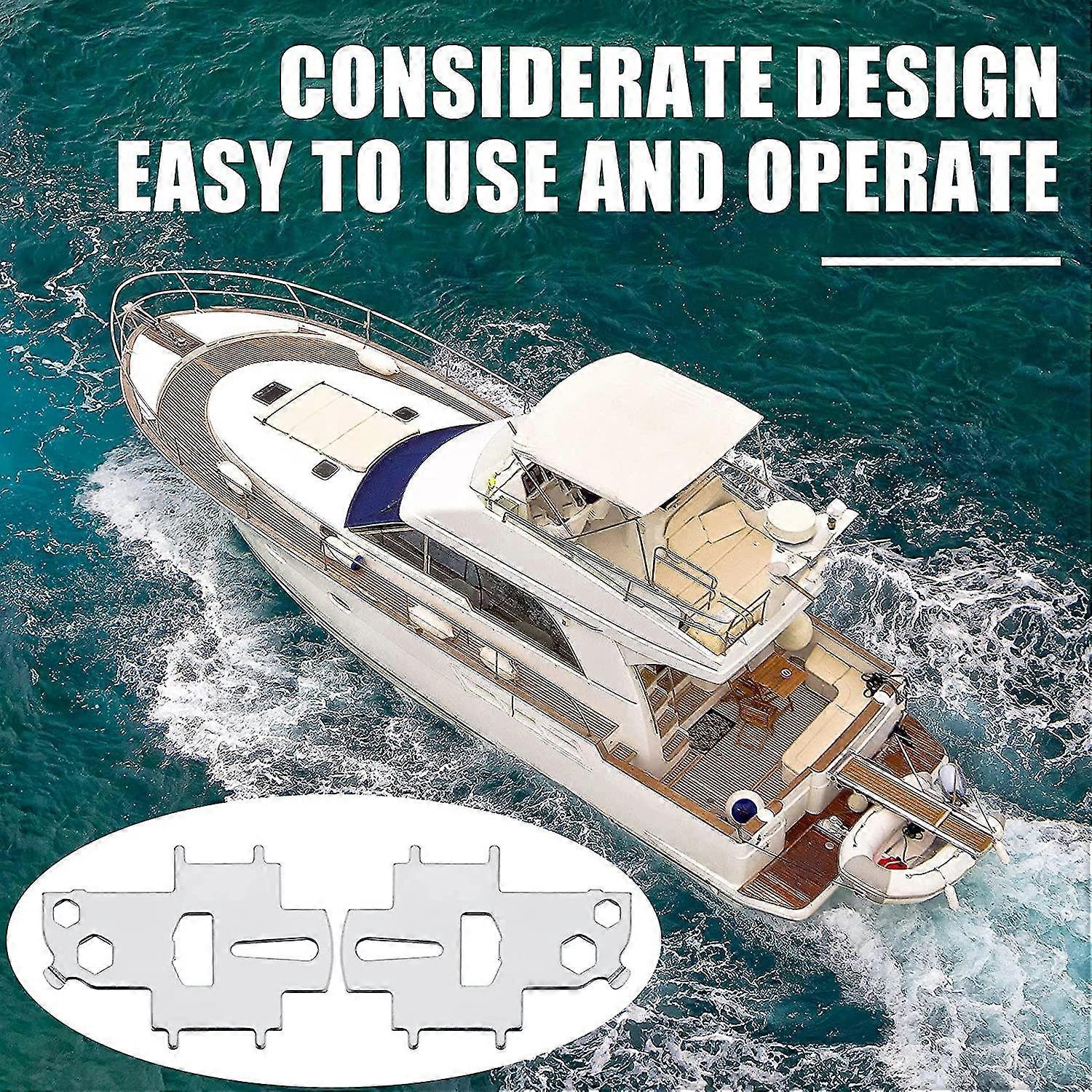 2 Pieces Deck Plate Key Fuel Key Plate Deck Tool Key Stainless Steel ...