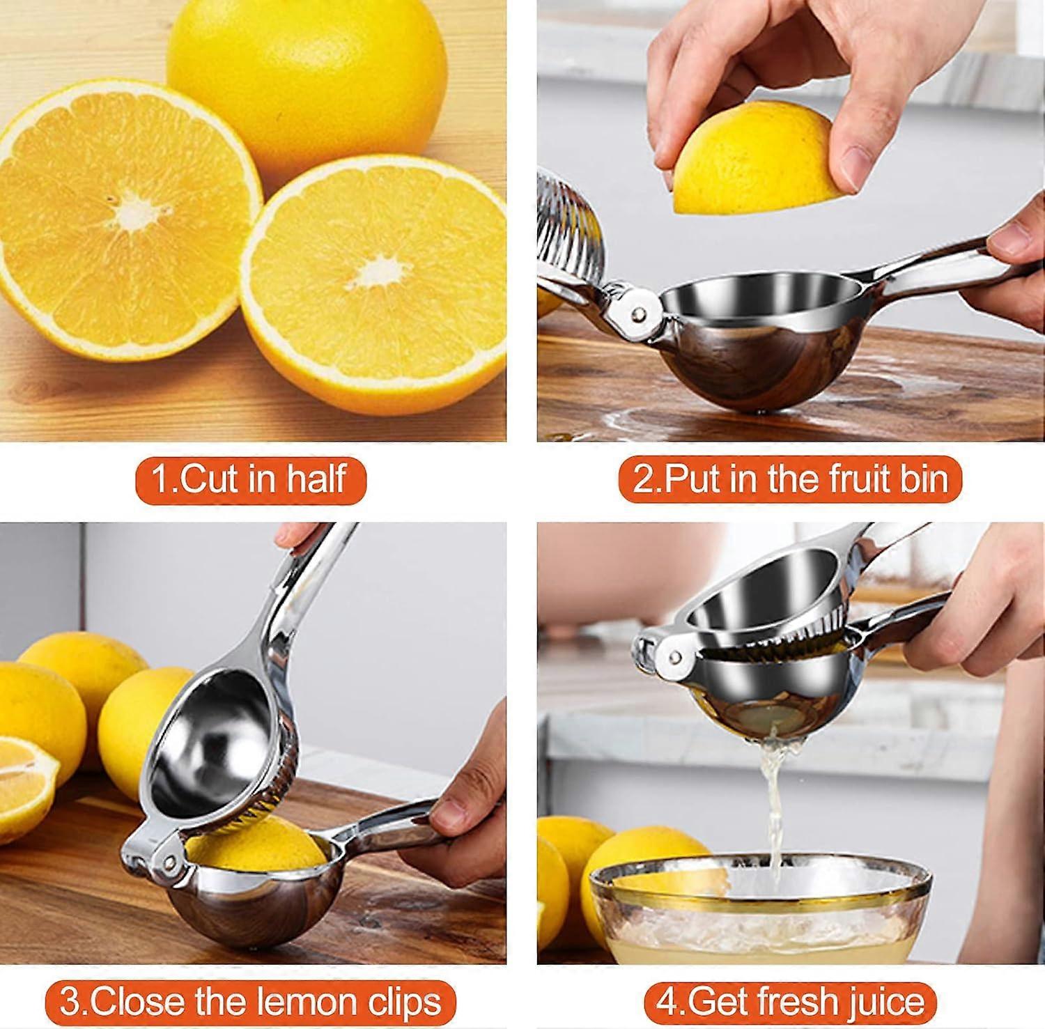 Manual Lemon Squeezer Lemon Squeezer Manual Orange Lemon Juice Citrus Squeezer Premium Heavy ...