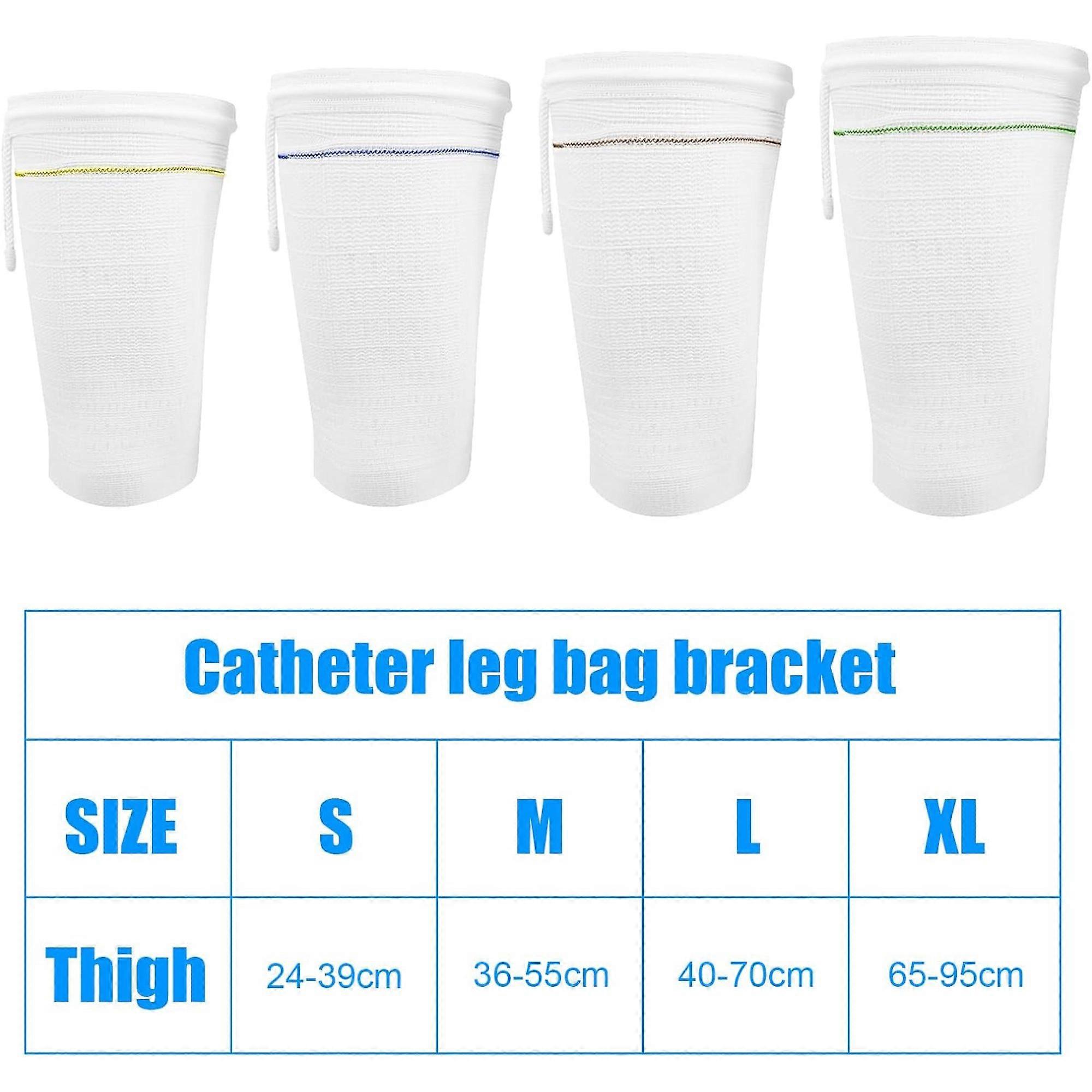 Catheter Leg Bag Holder with Adjustable Strap,Fabric Catheter ...
