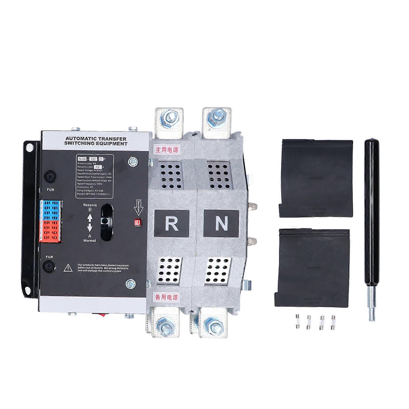 2P Dual Power Transfer Switch Automatic Manual Fast Switching Generator ...