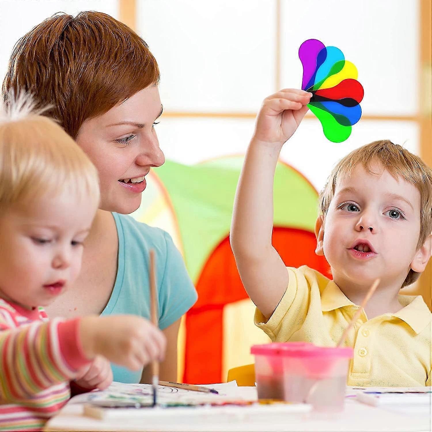 Colour Paddles Educational Colour Mixing Paddles Primary Learning Home ...