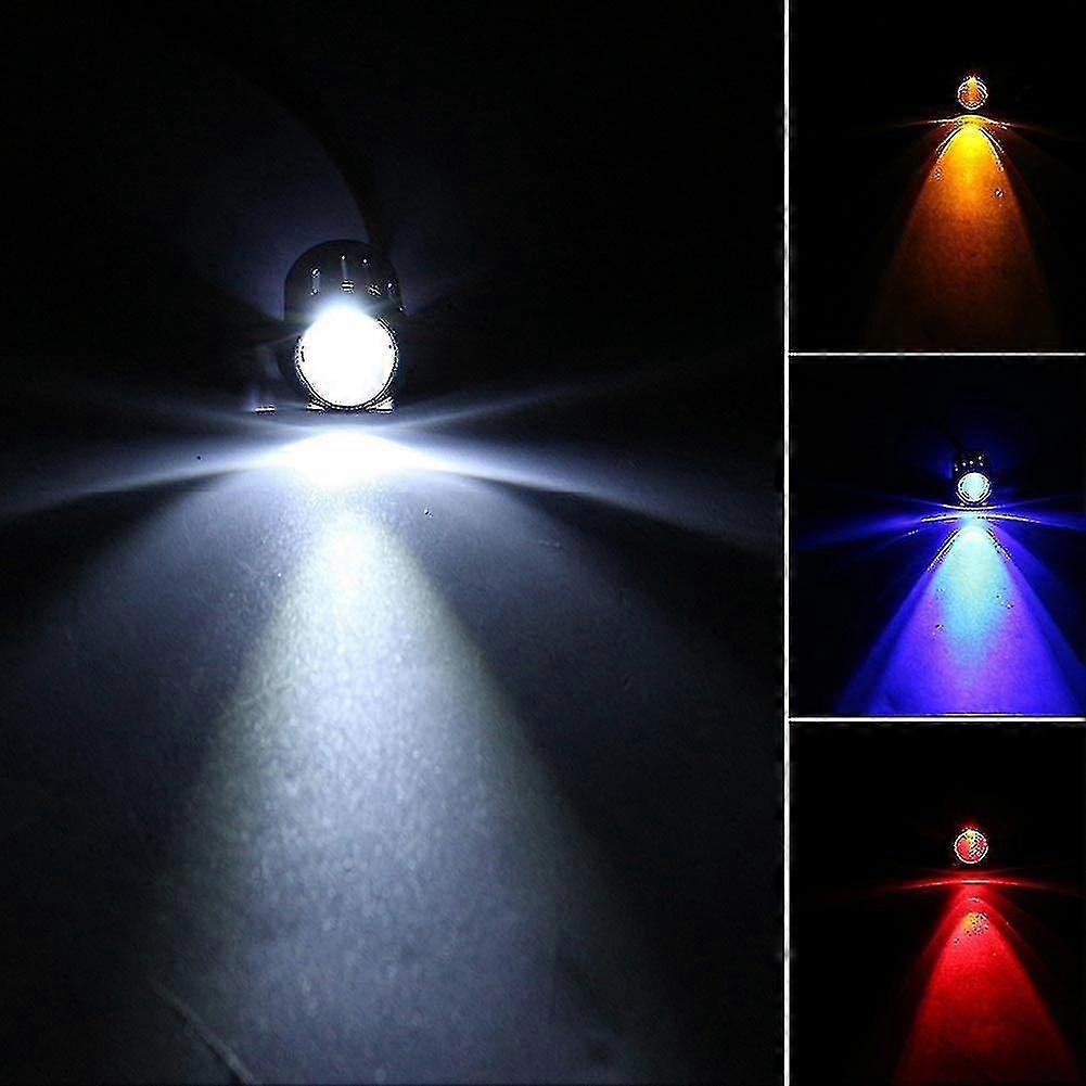 10 Pcs/set 12v 10mm Pre-wired Constant Led Ultra Bright Water Clear ...