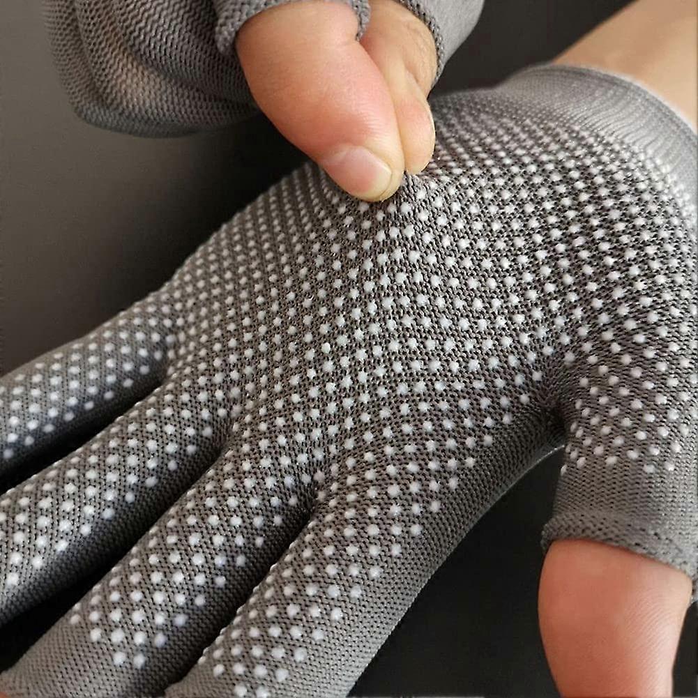 Uv Sun Gloves, Non-Slip Cycling Gloves, Sports Gloves, Summer Uv ...