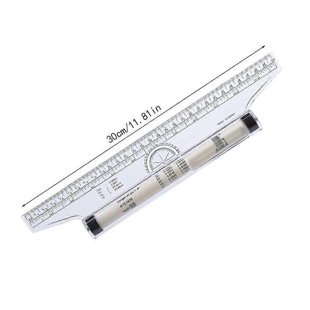 30cm Rolling Parallel Ruler Professional Parallel Roller Ruler ...